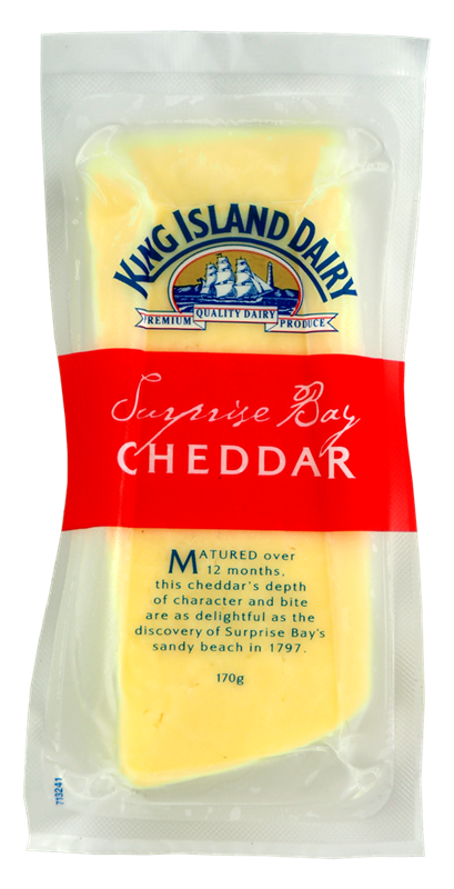 KING ISLAND CHEDDAR 170g : Fruitologist
