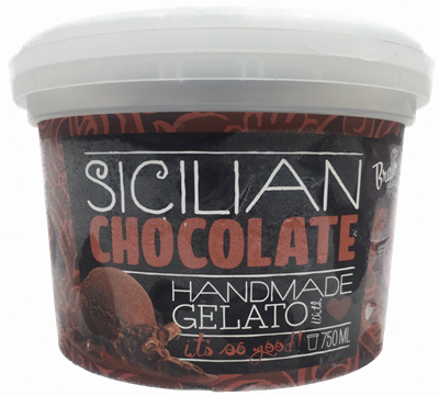BRAVO GELATO SICILIAN CHOCOLATE 750ML : Fruitologist